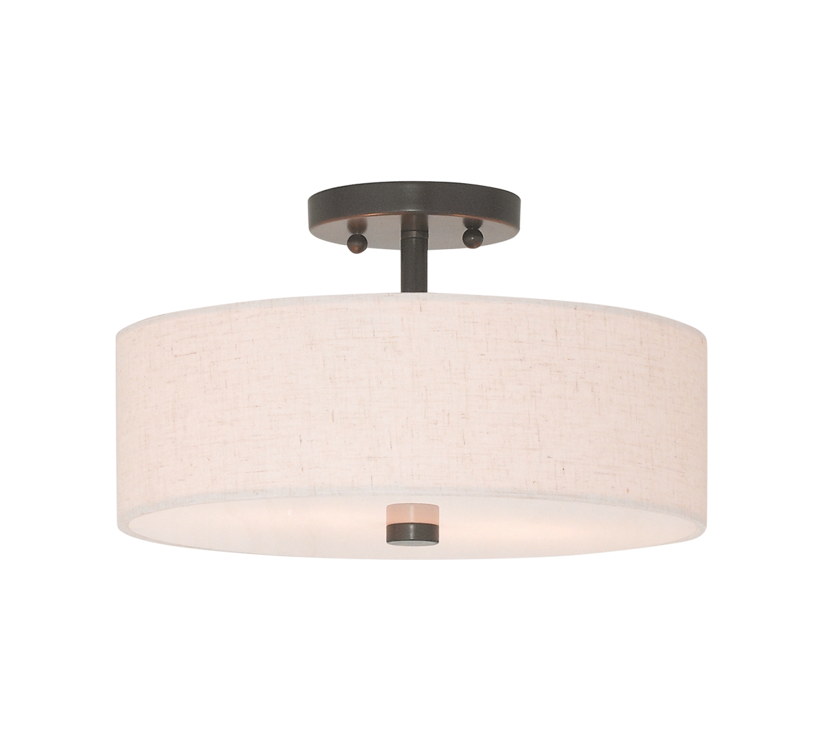 Click here for Livex Meridian 2-Light Semi Flush Mount - English... prices