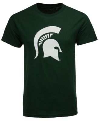 New Agenda Men's Michigan State Spartans Big Logo T-Shirt - Macy's