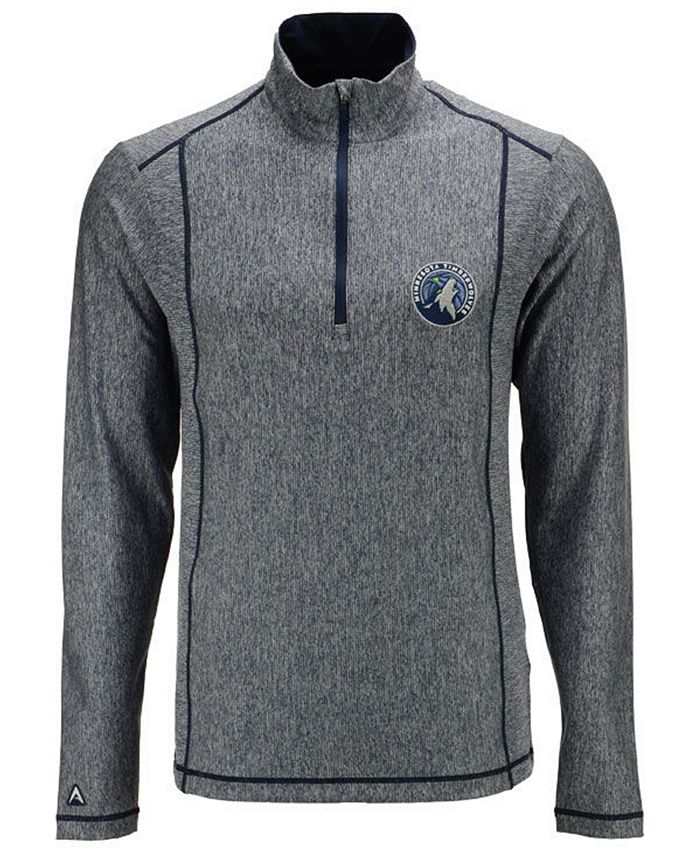 Antigua Men's Minnesota Timberwolves Tempo Half-Zip Pullover - Macy's
