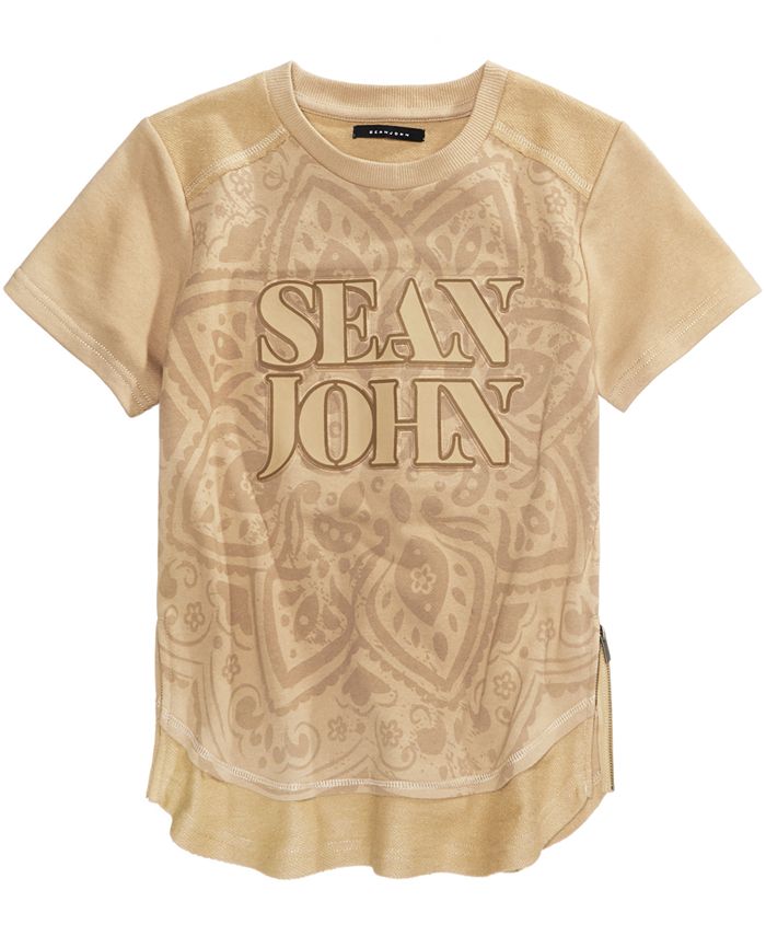 Sean John Graphic-Print T-Shirt, Big Boys - Macy's