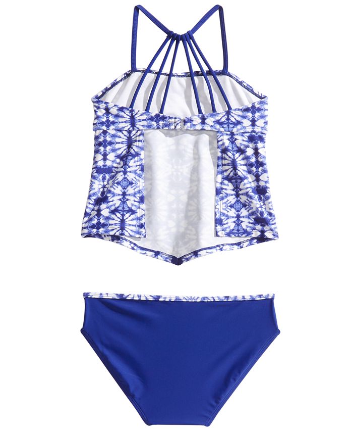 Summer Crush 2-Pc. Printed Handkerchief Tankini, Big Girls - Macy's
