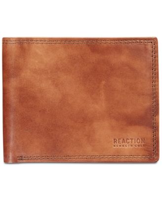 Kenneth Cole Reaction Men's Kingsway Extra-Capacity Slim Leather Wallet ...