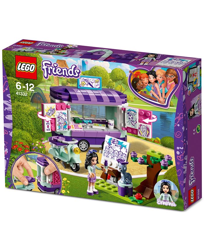 LEGO® Friends Emma's Art Stand 41332 - Macy's