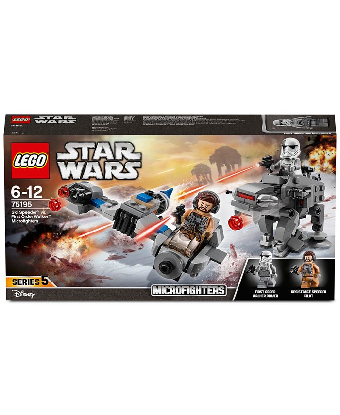 LEGO® Star Wars Ski Speeder vs. First Order Walker Set 75195 - Macy's
