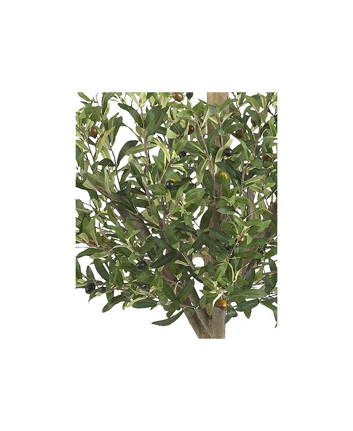 Nearly Natural 4.5' Olive Double Topiary Tree - Macy's