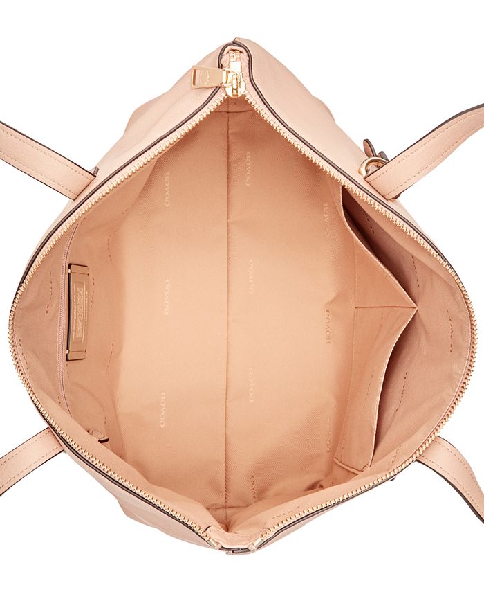 COACH Taylor Tote in Pebble Leather - Macy's