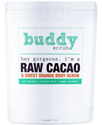 buddy scrub Raw Cacao & Sweet Orange Body Scrub, 7-oz. - Macy's