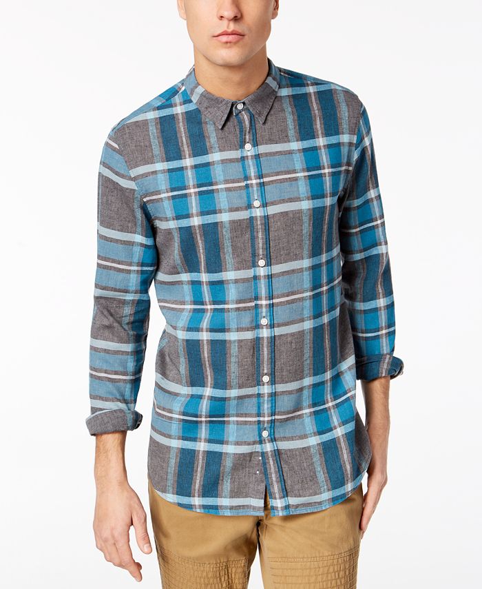 American Rag Men's Plaid Shirt, Created for Macy's - Macy's