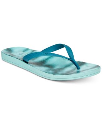 REEF Escape Lux Tie-Dye Flip-Flop Sandals - Macy's