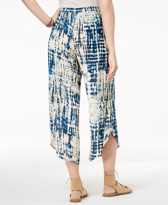 American Rag Juniors' Printed Open-Seamed Soft Pants, Created for Macy ...