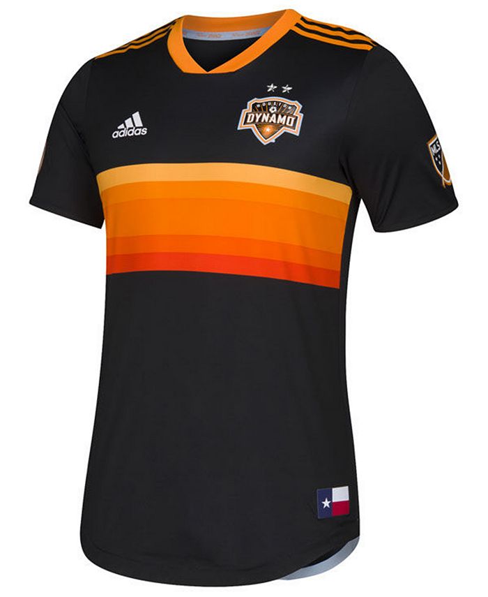adidas Men's Houston Dynamo Secondary Authentic Jersey - Macy's