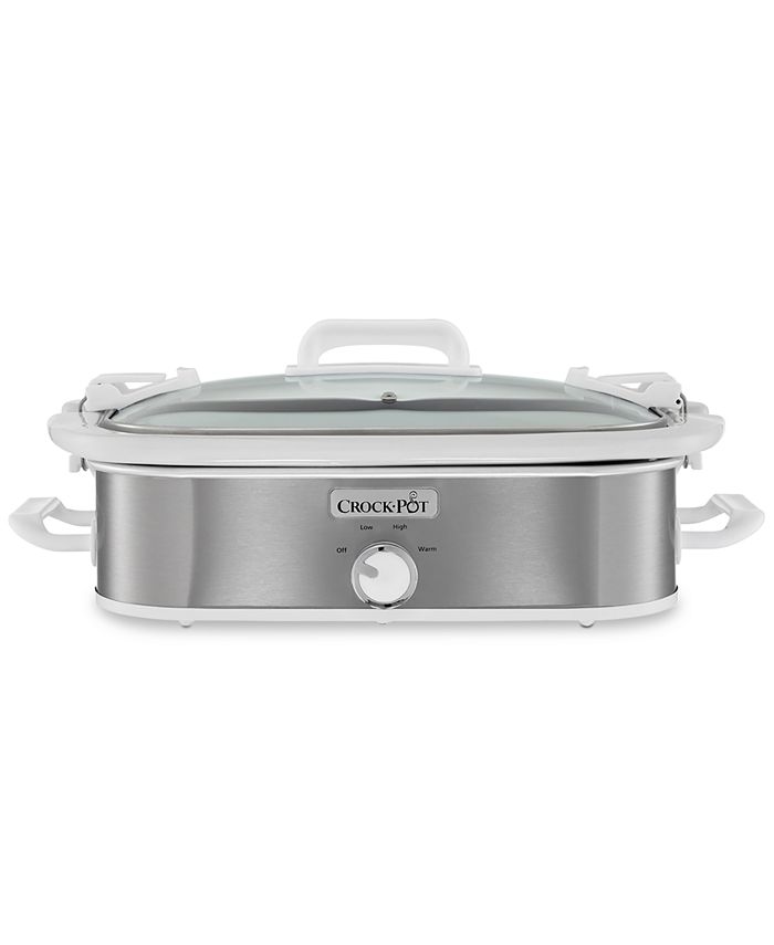 Crock-Pot 3.5-Quart Manual Casserole Crock™ Slow Cooker, Stainless ...