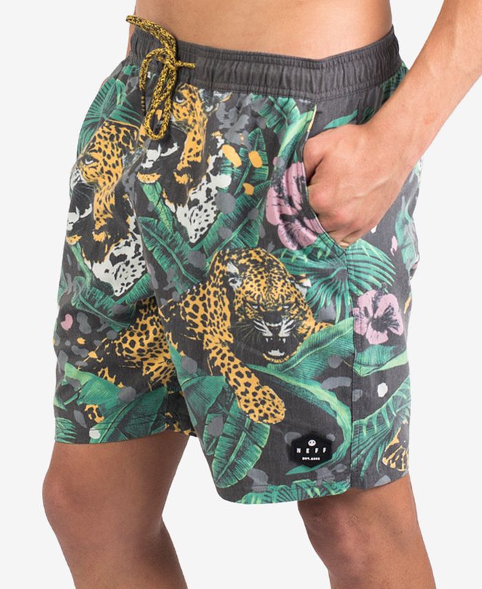 Neff Men's Paradise 18" Board Shorts & Reviews - Swimwear - Men - Macy's