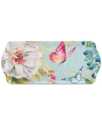 Pimpernel Colorful Breeze Melamine Sandwich Tray - Macy's