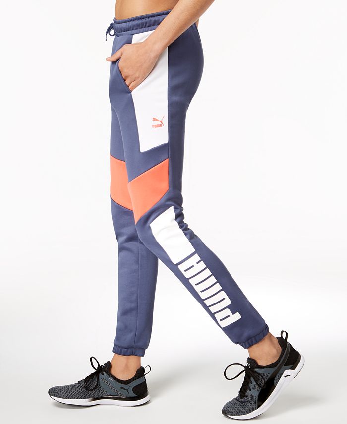 Puma Archive Colorblocked Pants - Macy's
