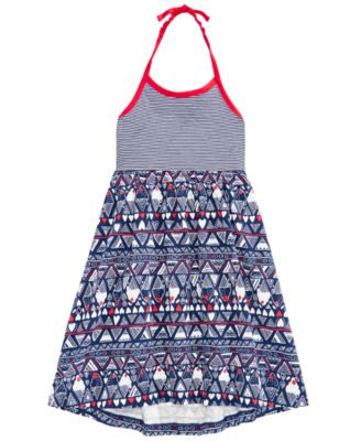 Epic Threads Toddler Girls Printed Halter Dress, Created for Macy's ...