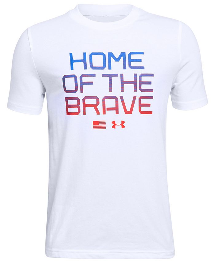 Under Armour Big Boys Brave-Print T-Shirt - Macy's