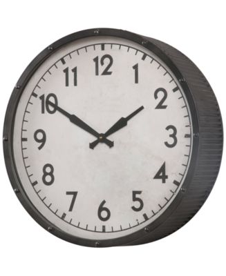 Uttermost Berta Ivory Wall Clock - Macy's