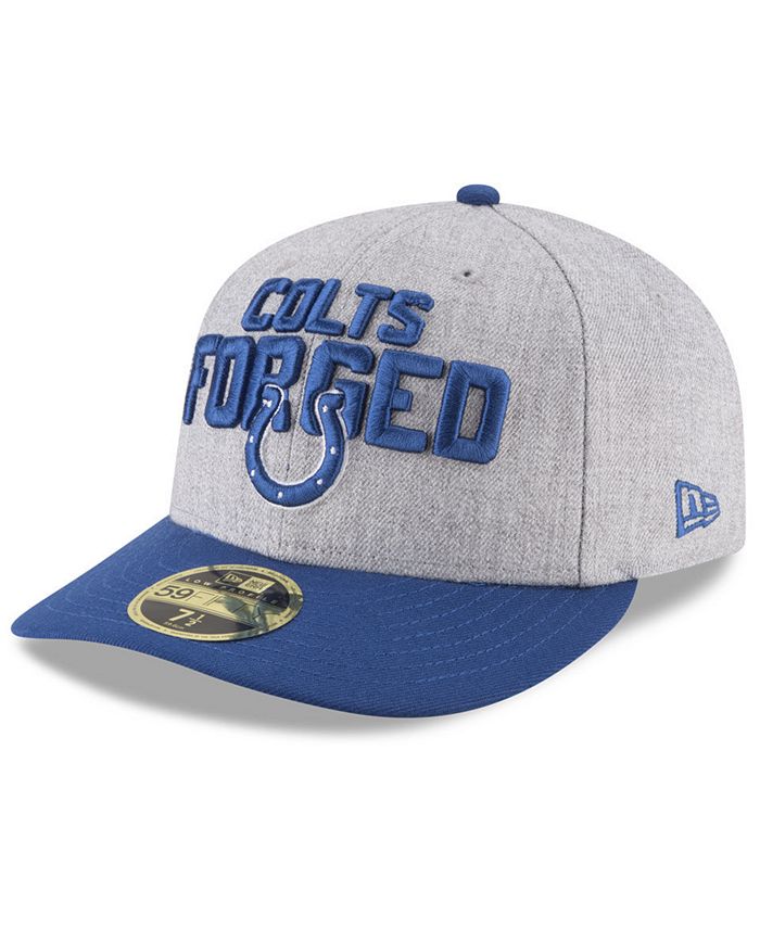 New Era Indianapolis Colts Draft Low Profile 59FIFTY FITTED Cap - Macy's