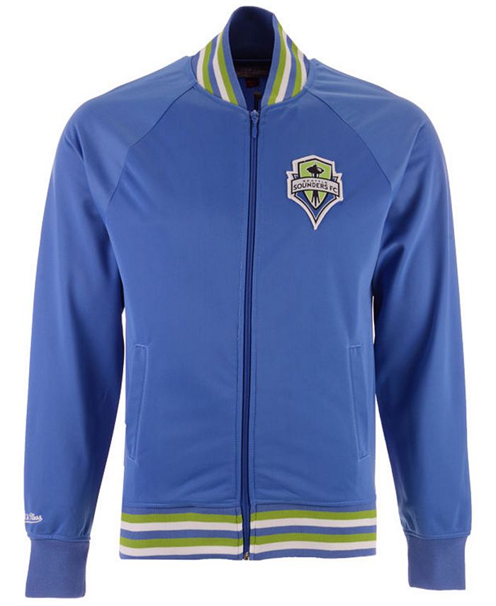Mitchell & Ness Men's Seattle Sounders FC Top Prospect Track Jacket ...