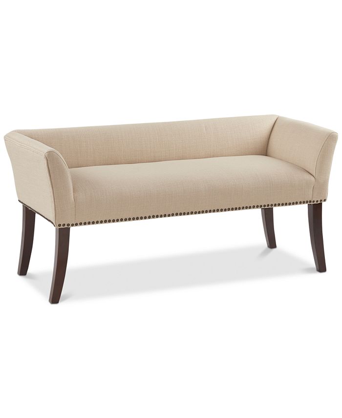 Furniture Achilles Accent Bench - Macy's