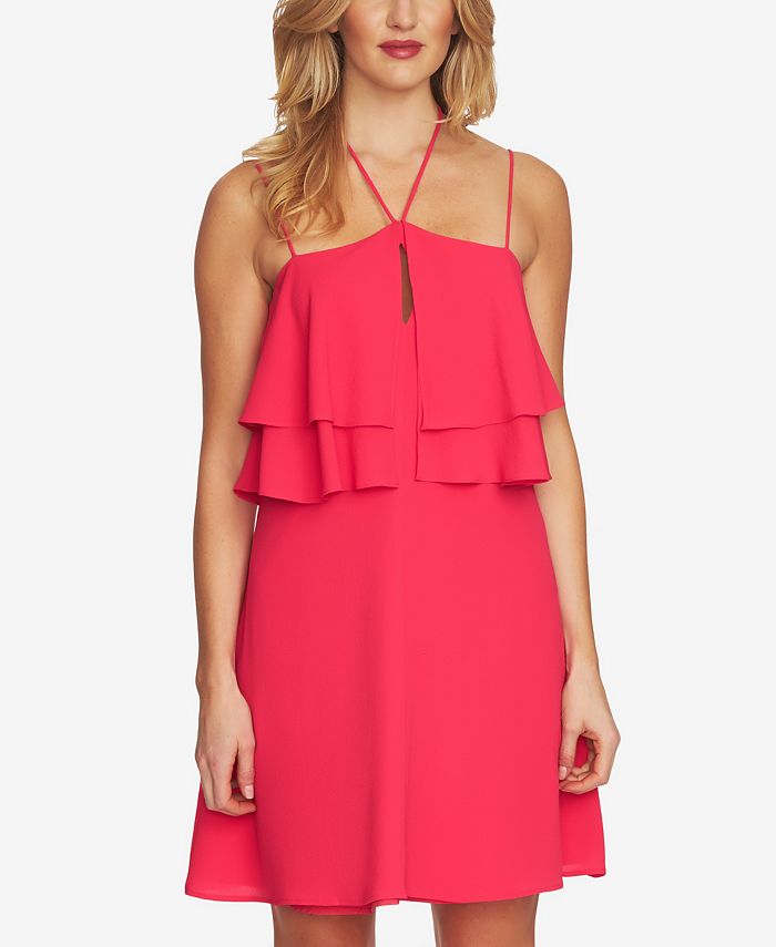 CeCe Ruffled A-Line Dress - Macy's