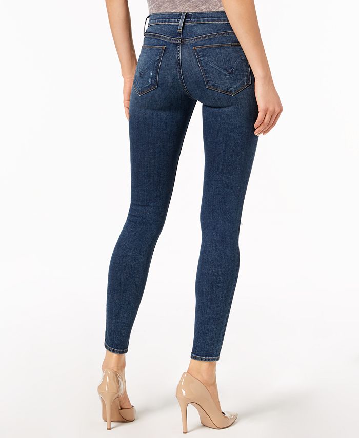 Hudson Jeans Nico Ripped Skinny Jeans - Macy's