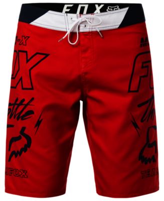 Fox Men's Throttled Logo-Print 21" Board Shorts - Macy's