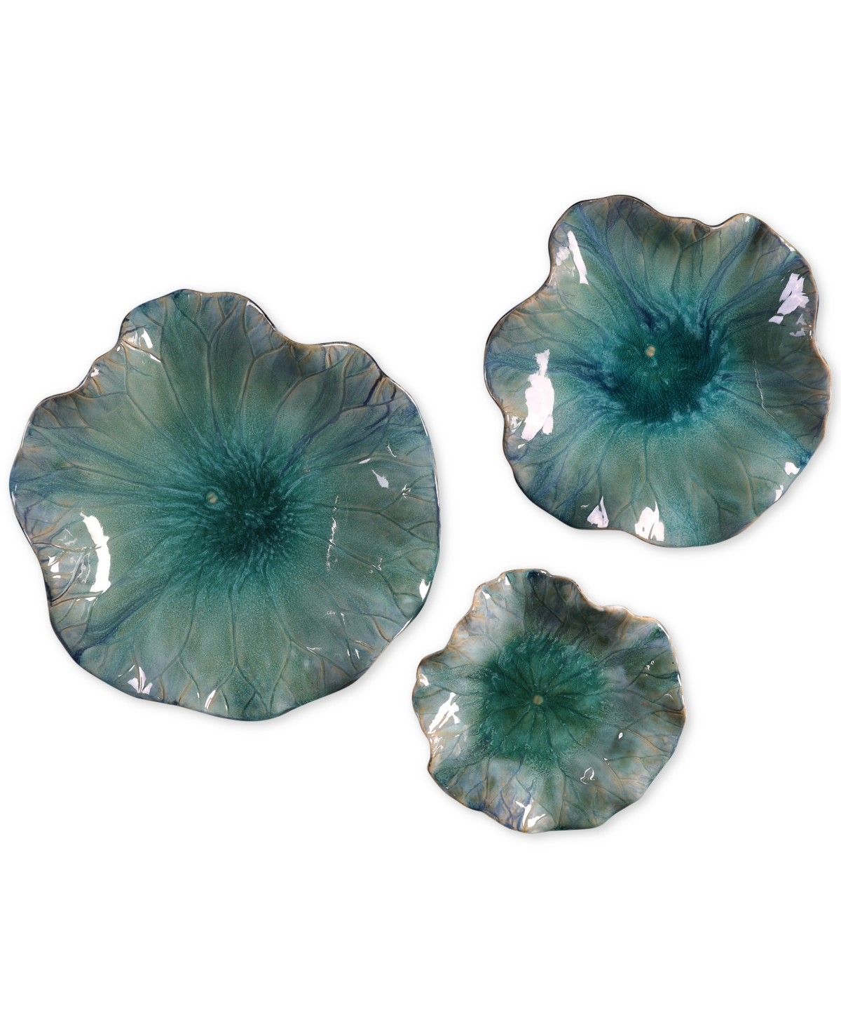 Click here for Uttermost Abella 3-Pc. Ceramic Flower Set prices