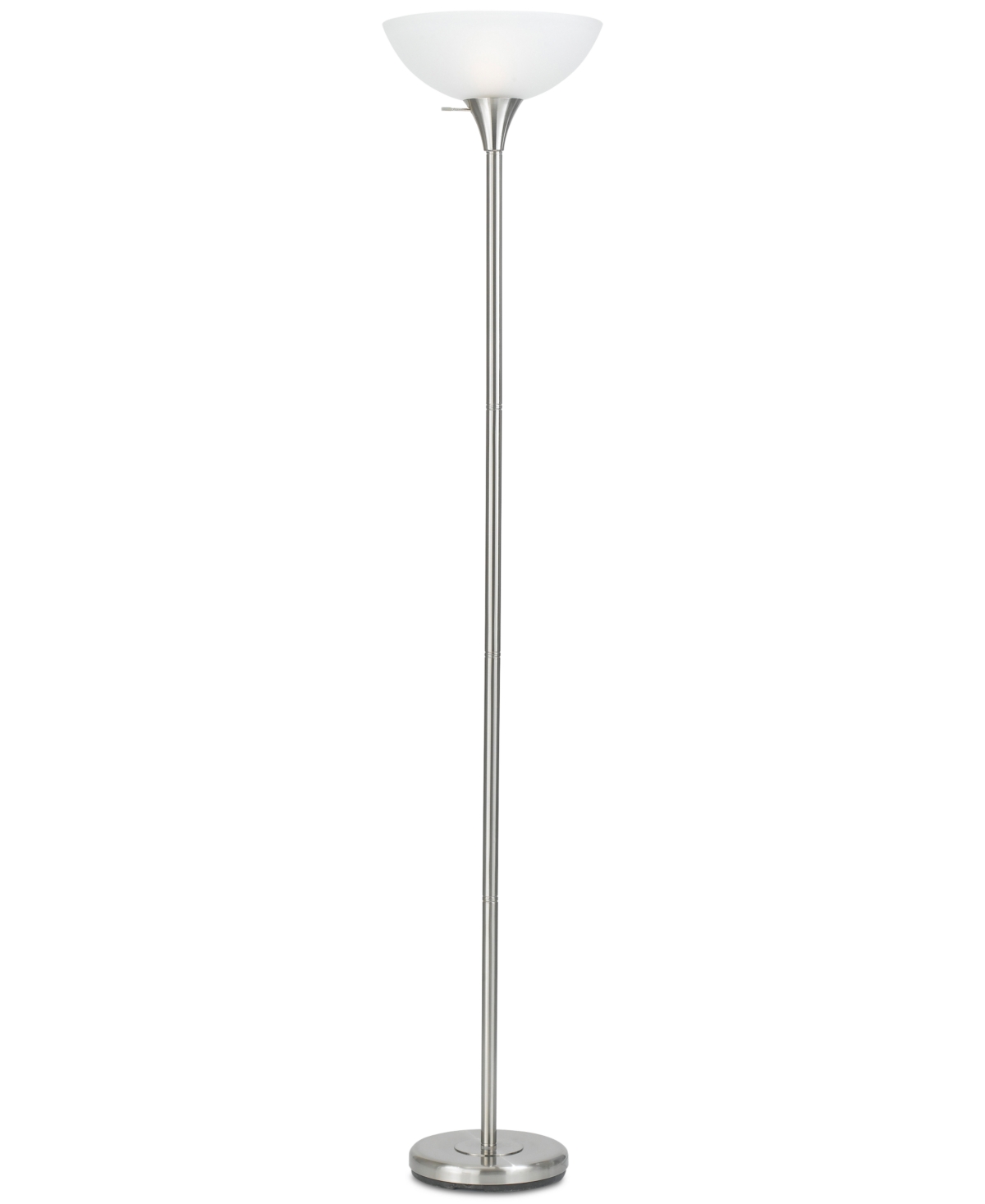 Click here for Cal Lighting 3-Way Metal Torchiere Lamp with Glass... prices