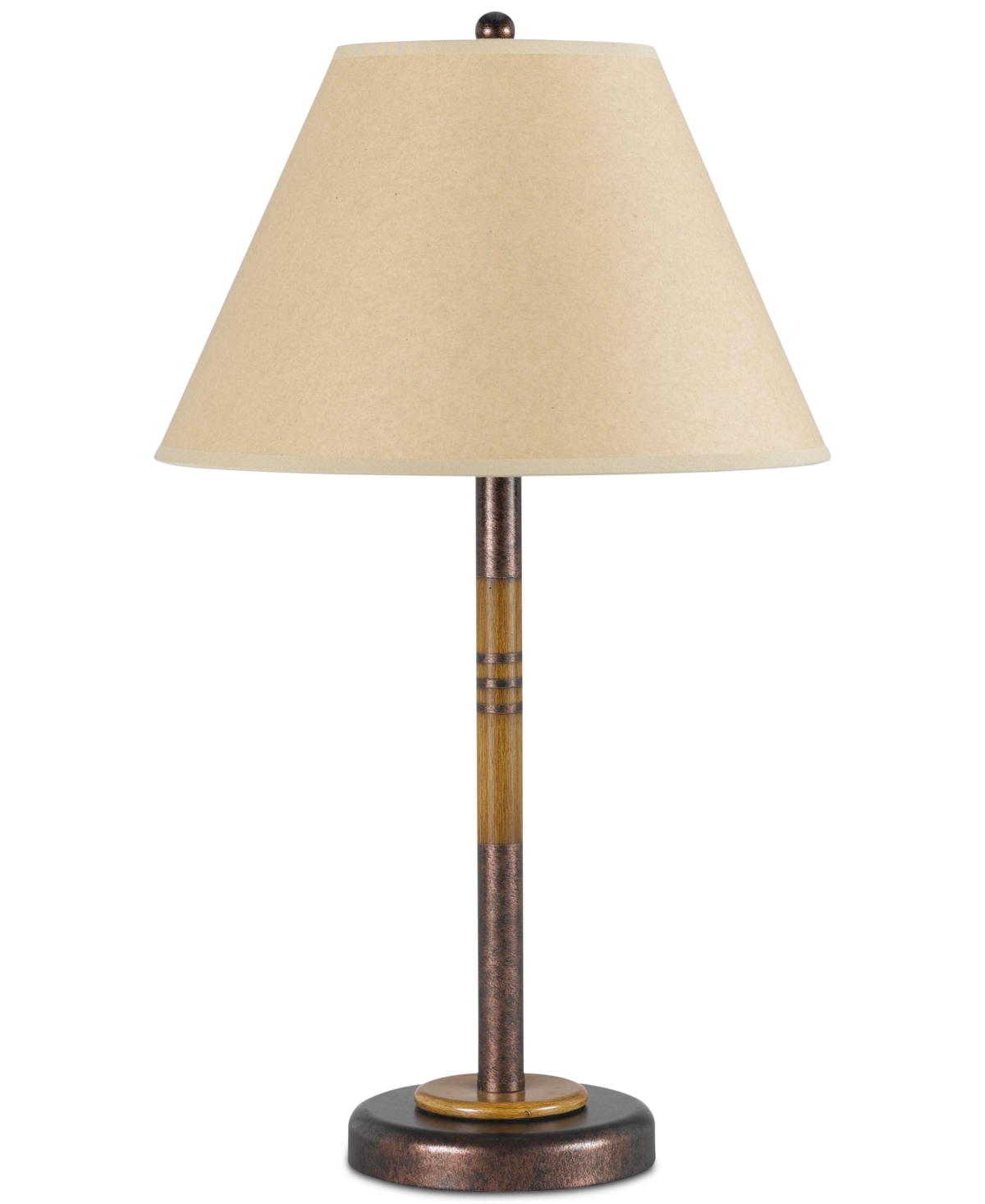 Click here for Cal Lighting Soho Metal Table Lamp - Russet prices