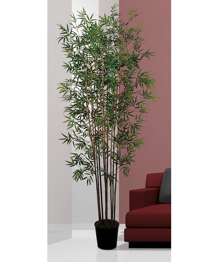 Nearly Natural 6' Artificial Mini Bamboo Tree - Macy's