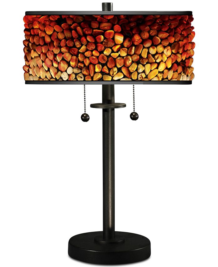 Dale Tiffany Pebble Stone II Table Lamp - Macy's