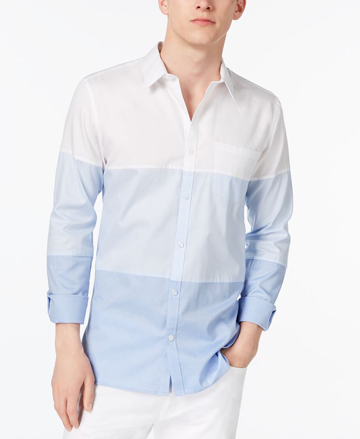 Calvin Klein Men's Colorblocked Shirt - Macy's