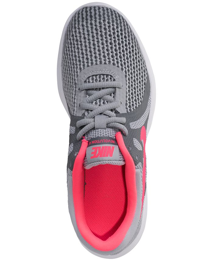 Nike Girls' Revolution 4 Running Sneakers from Finish Line - Macy's