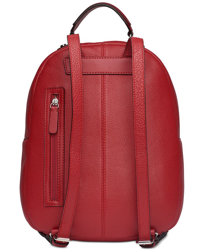 Calvin Klein Sage Pebble Leather Backpack - Macy's