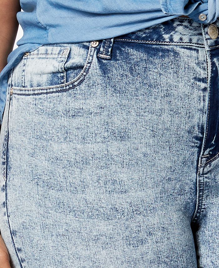 Seven7 Jeans Seven7 Trendy Plus Size Embroidered Jeans - Macy's