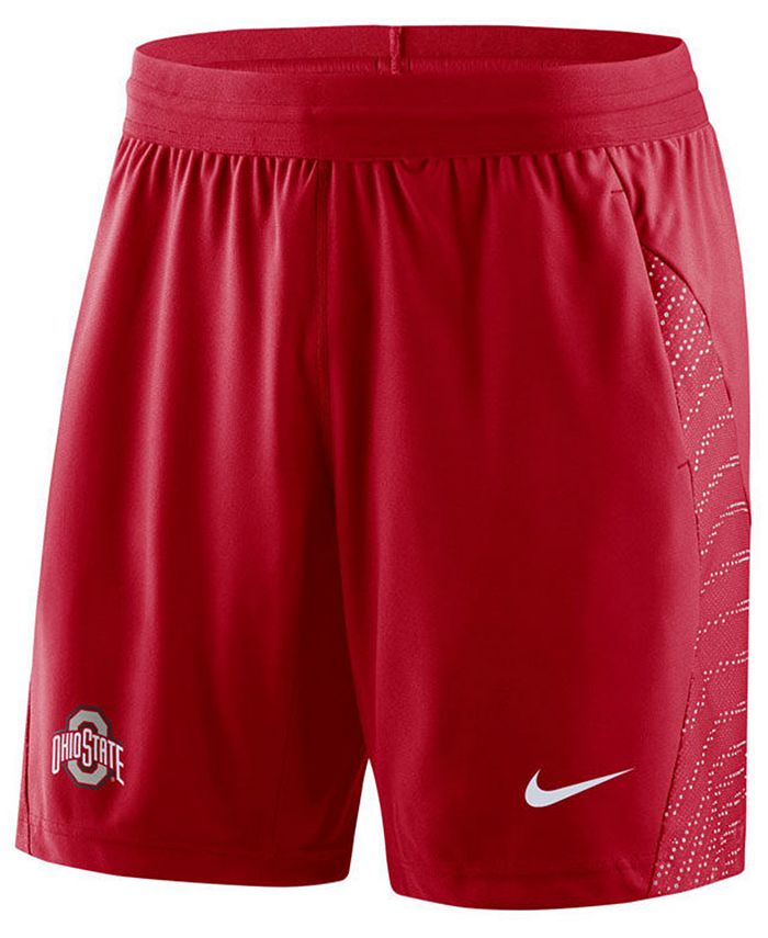 Nike Men's Ohio State Buckeyes FlyKnit Shorts - Macy's