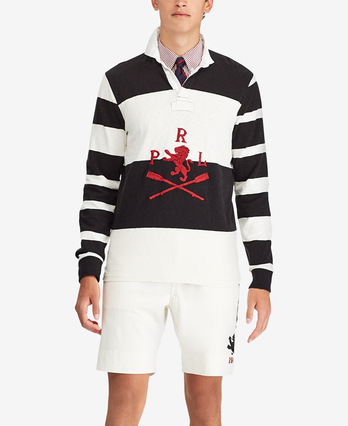Polo Ralph Lauren Men's Classic Fit Cotton Rugby Shirt - Macy's