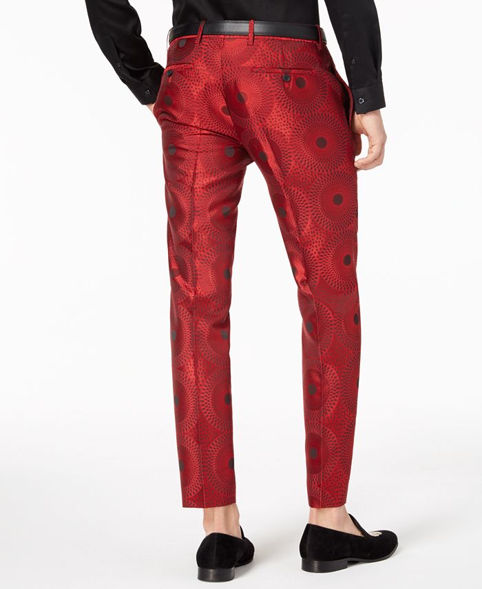 INC International Concepts I.N.C. Men's Slim-Fit Circle Pants, Created ...