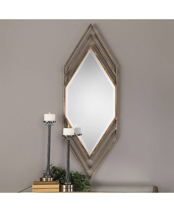 Uttermost Javon Chevron Mirror - Macy's