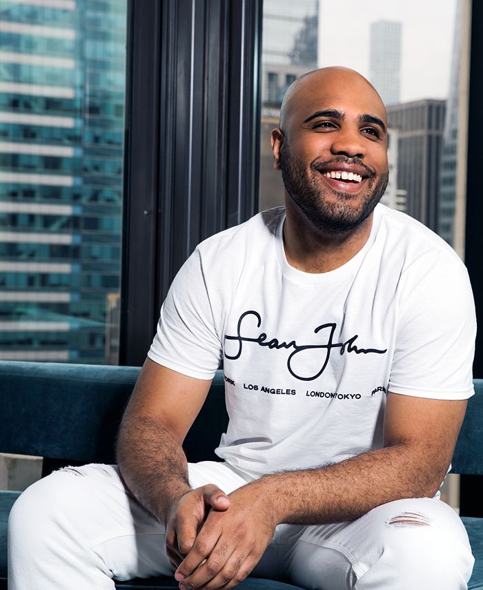 Sean John Men's Athlete Relaxed Tapered-Fit Stretch Jeans, Created for ...