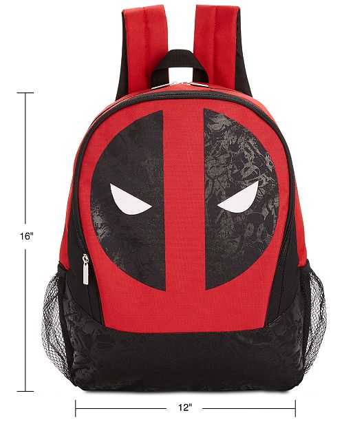 Marvel Deadpool Backpack - All Kids' Accessories - Kids - Macy's