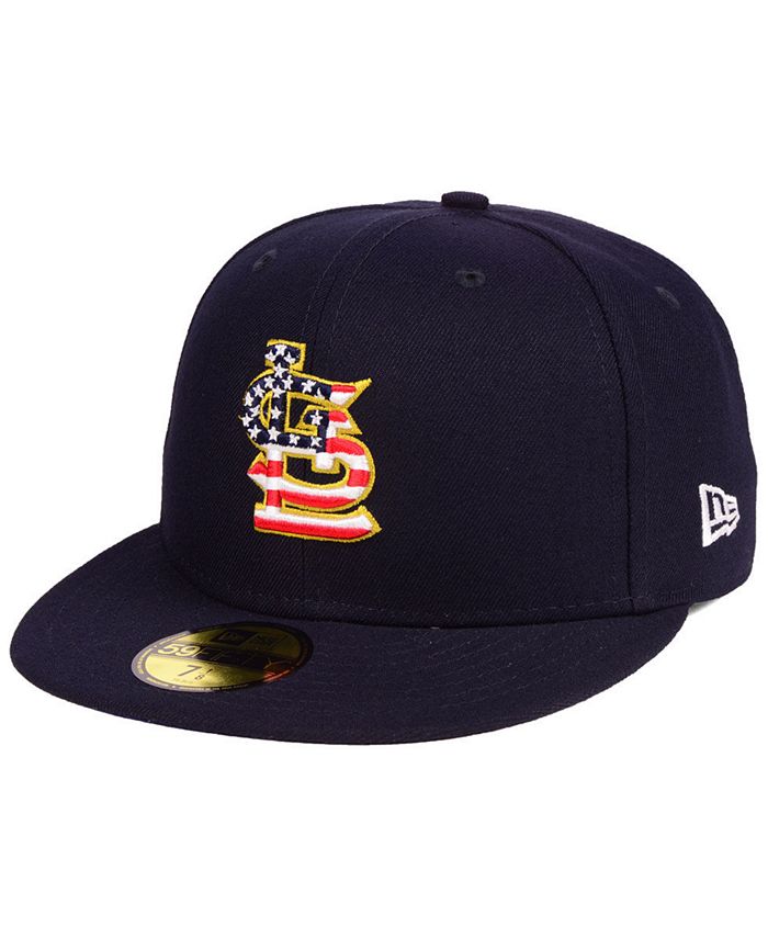 New Era Boys' St. Louis Cardinals Stars and Stripes 59FIFTY Fitted Cap ...