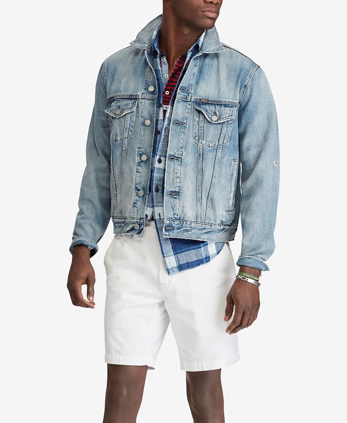Polo Ralph Lauren Men's Denim Trucker Jacket - Macy's