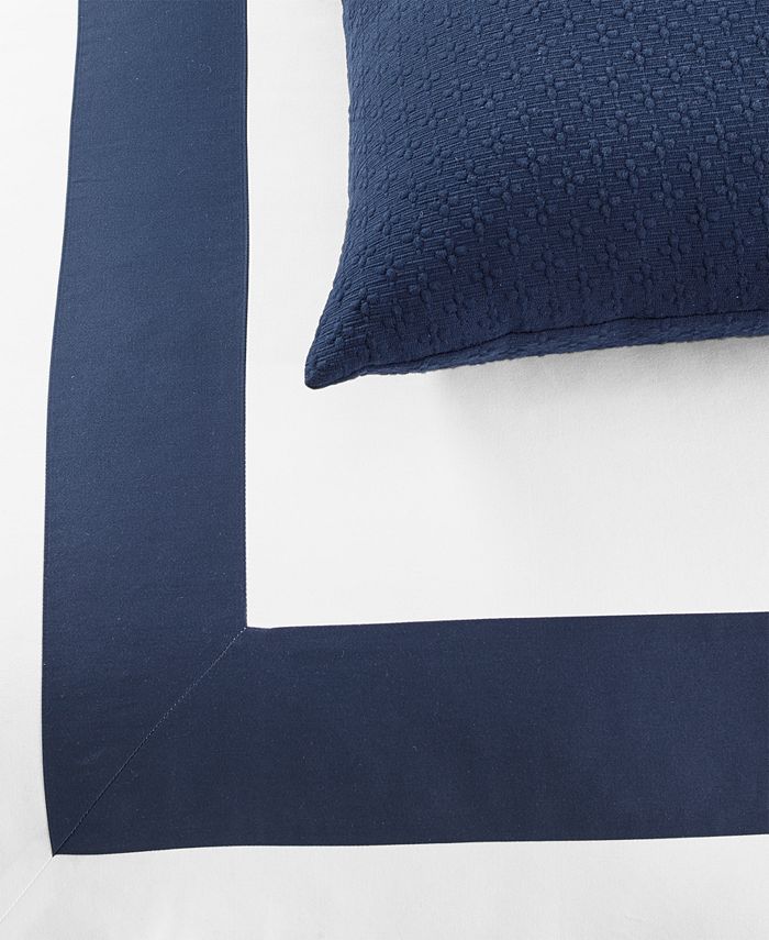 Charter Club Colorblock Black 3-Pc. King Duvet Cover Set, Created for ...