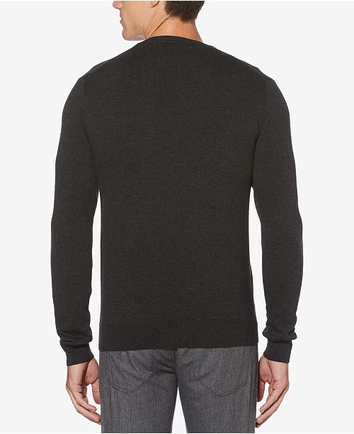 Perry Ellis Men's V-Neck Sweater & Reviews - Sweaters - Men - Macy's