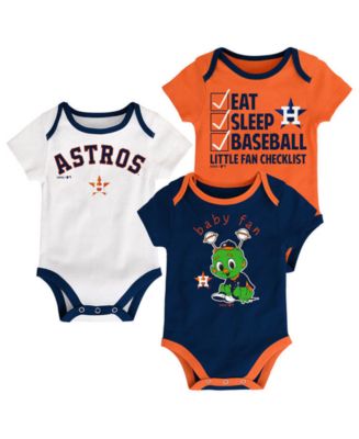 Outerstuff Houston Astros Play Ball 3-Piece Set, Infants (0-9 Months ...
