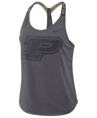 Nike Women's Purdue Boilermakers Elastika Tank - Macy's