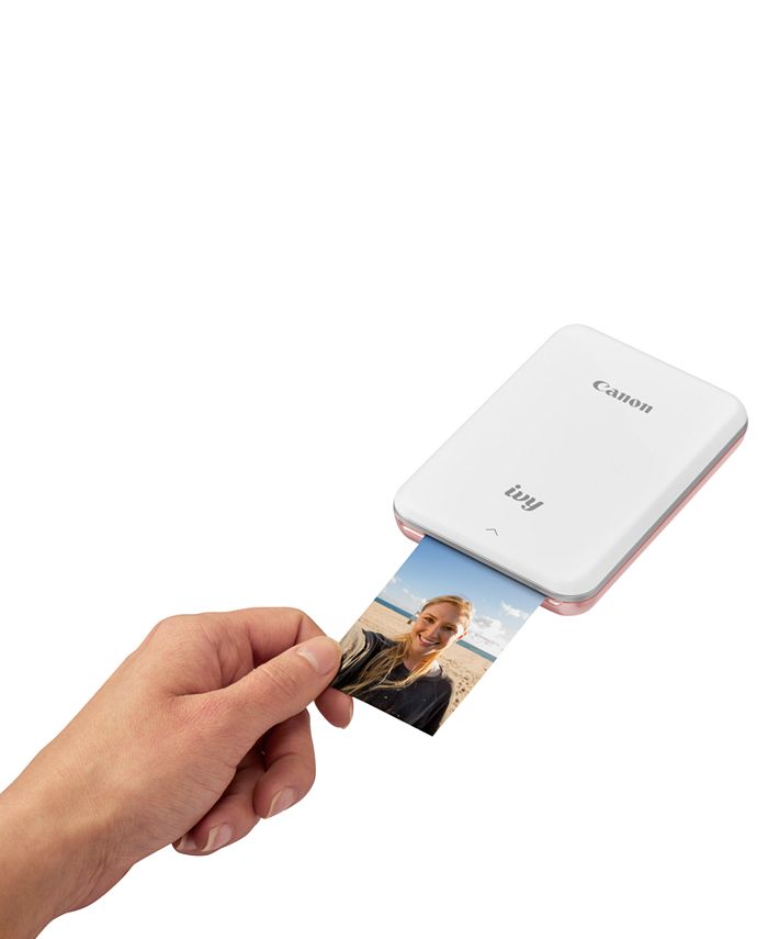 Canon IVY Mini Rose Gold Photo Printer - Macy's